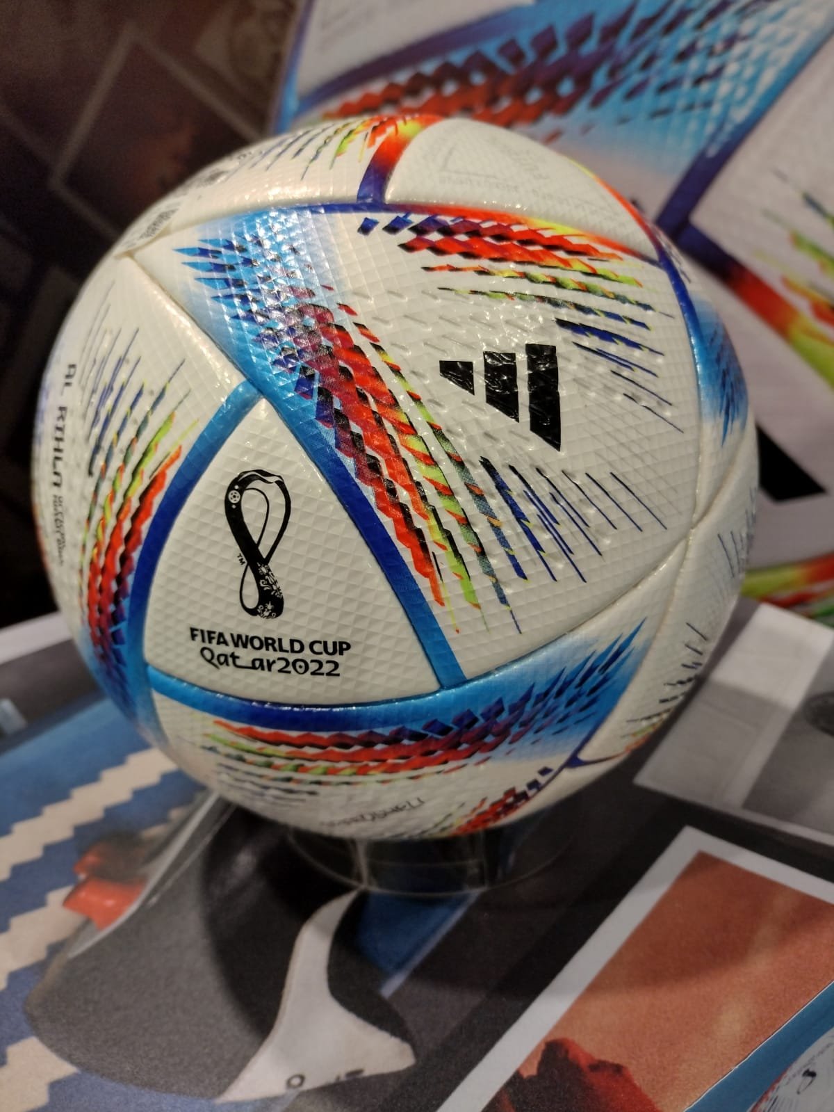 adidas revela “Al Rihla”, el nuevo balón oficial de la Copa Mundial de ...