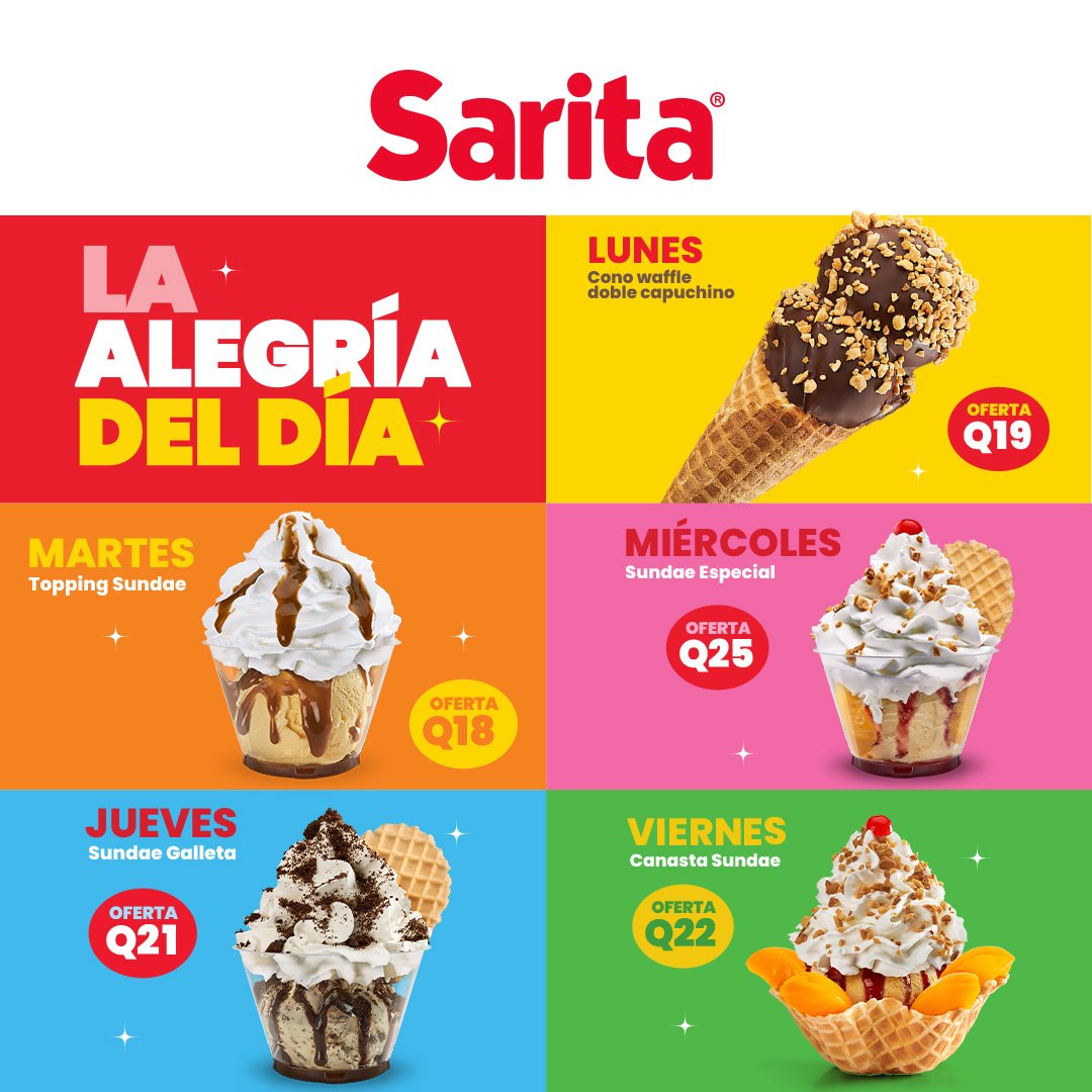 Helados Sarita celebra la temporada con helados especiales que honran ...